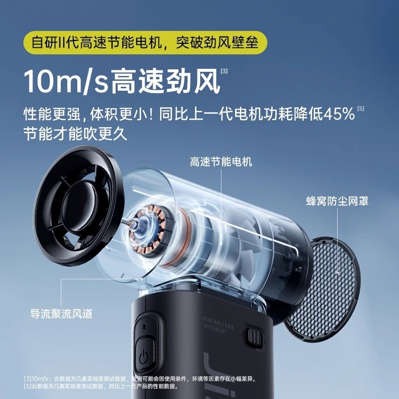 Jisu Ultra-high-speed Energy-saving Handheld Small Wind Cannon Mini ...