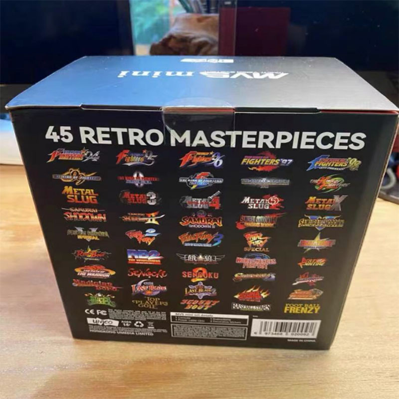 SNK NEOGEO Mini Game Console MVS Limited Edition Nostalgic Classic Can ...