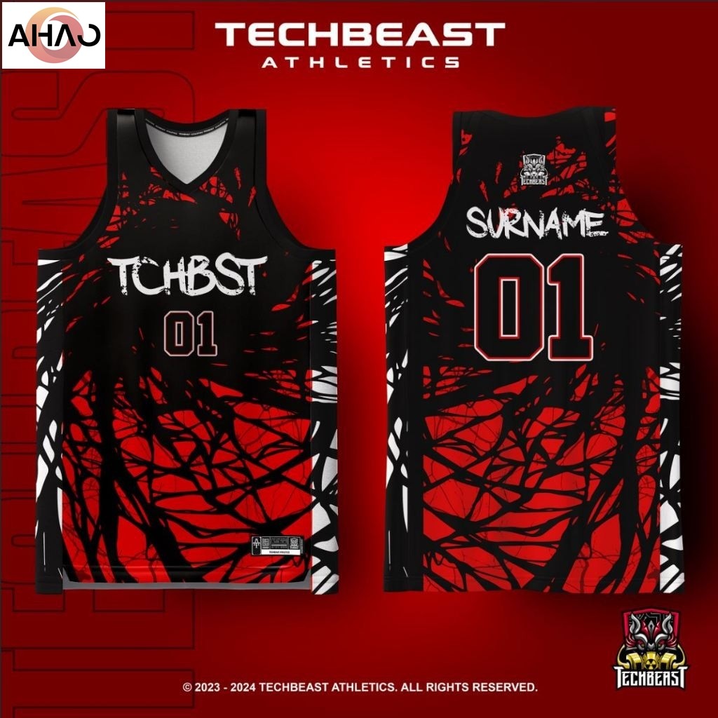 Carnage Full Sublimation Basketball Jersey Techbeast ( CUSTOM NAME + NUMBER ) | Shopee Philippines
