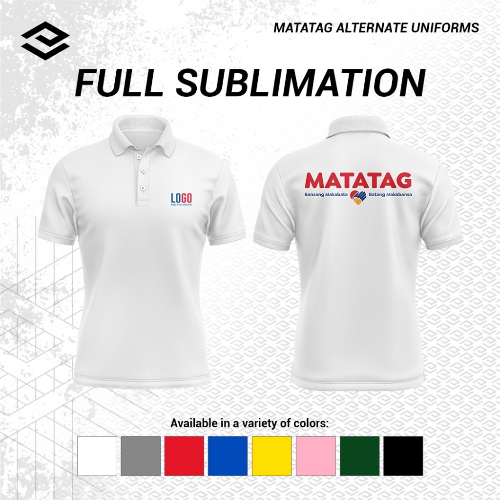 Matatag Alternate Uniforms | Full Sublimation Matatag Polo, Matatag ...