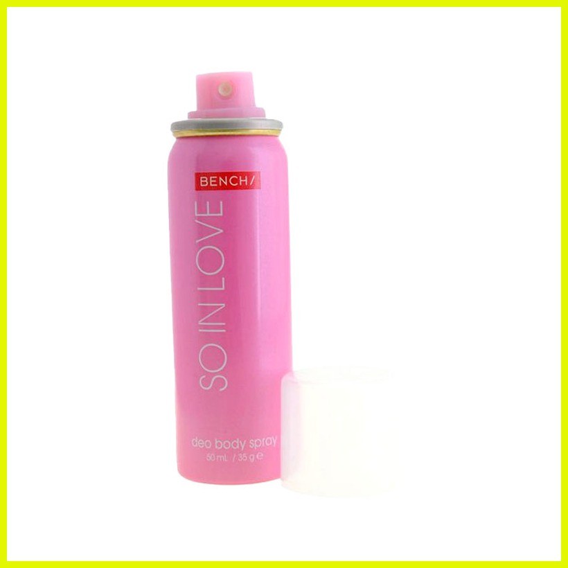 ☃ ۞ Bench Pink Deo Body Spray 50ml/100ml (Tickled/So In Love/Bare Me ...