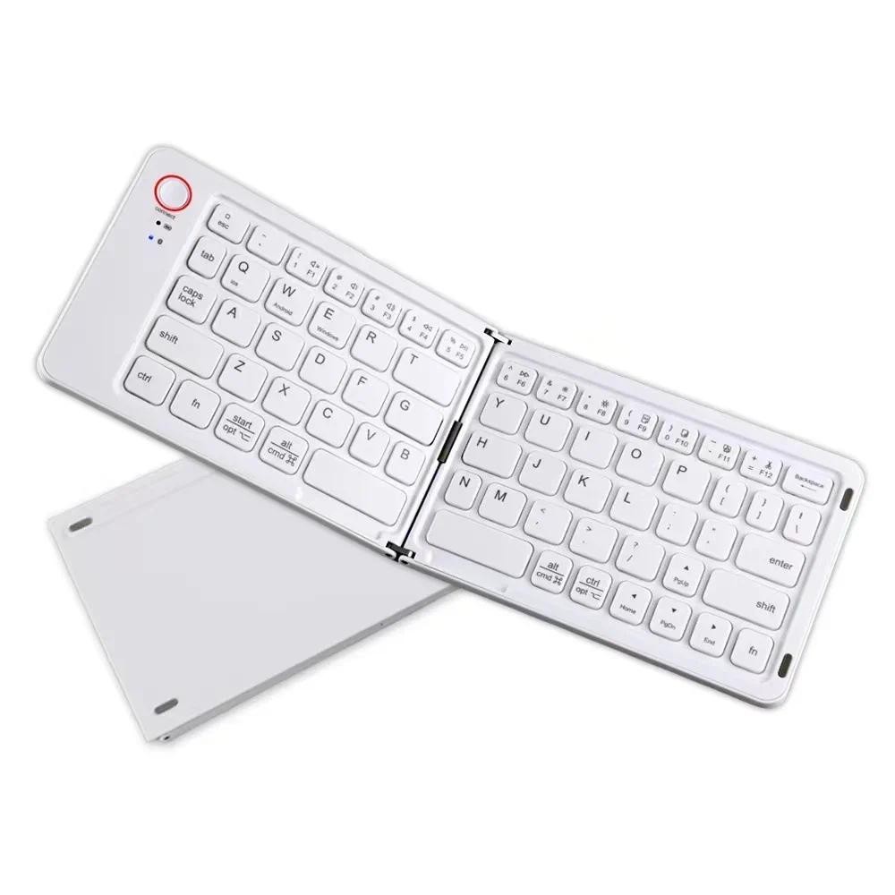 Mini Folding Keyboard Bluetooth Wireless Portable Universal Foldable ...
