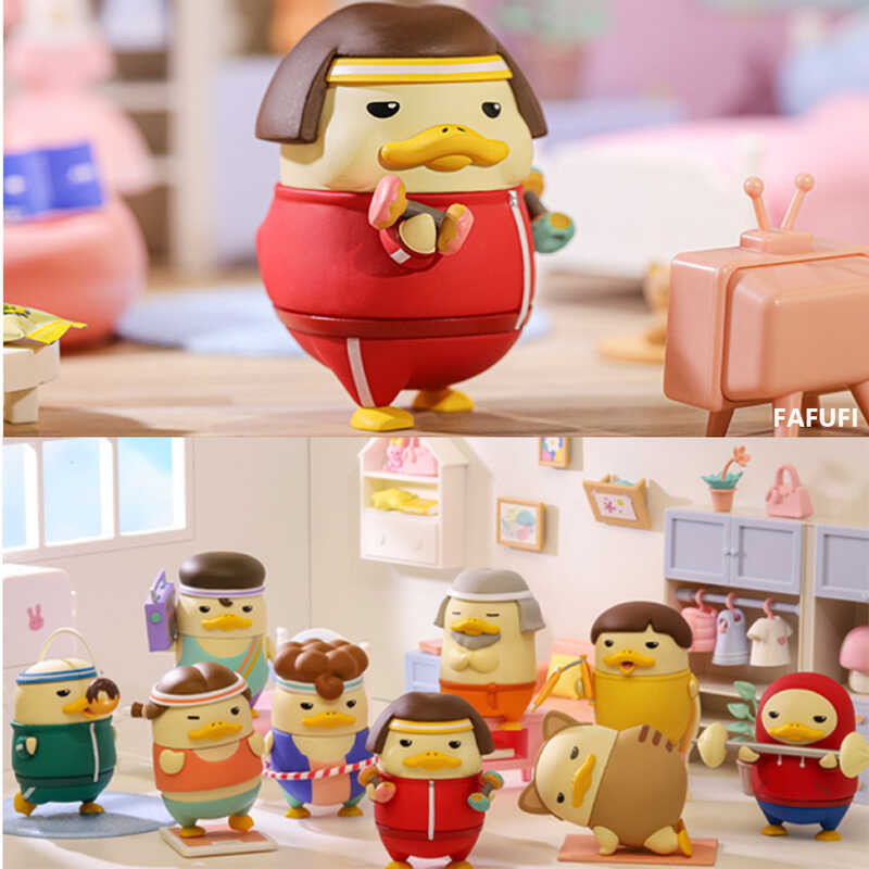 C Popmart Duckoo Fiess Series Bd Surprise Box Original Action Figure ...