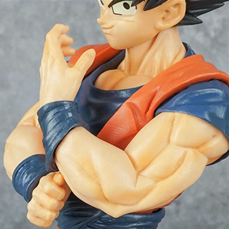 B Hot 27Cm Anime Dragon Ball Z Figure Goku With Scouter Figurine PVC ...