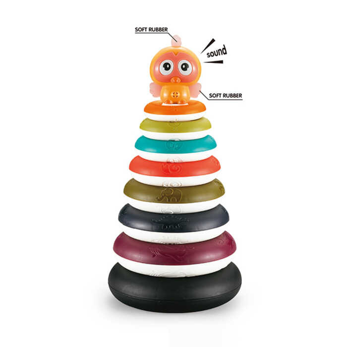 5A Mga Bata Tower Color Ferrule Building Stacked Rainbow Bloc Stack ...