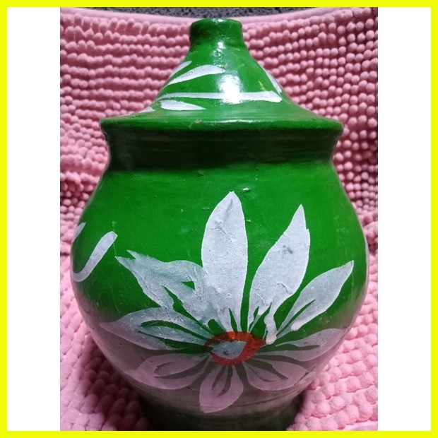 ♣ ♕ Alkansya Clay Pot With Design Medium | Shopee Philippines