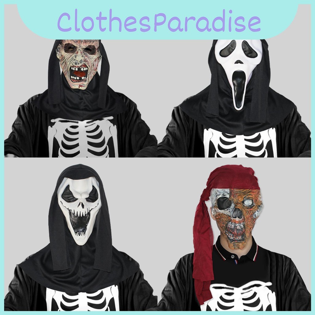 Scream Face Terrifying Mask For Halloween Parties And Costume Events ...