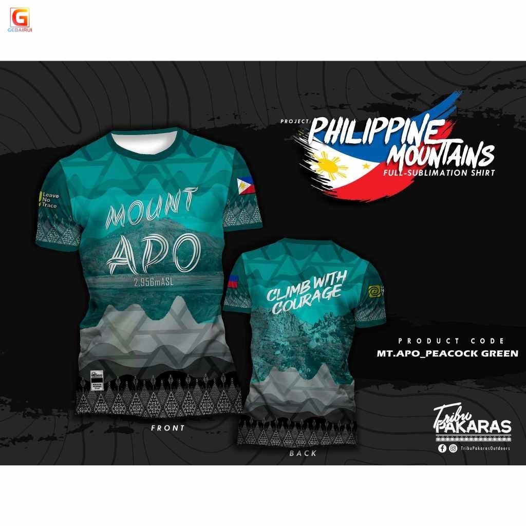 Full Sublimation APO PEACOCK GREEN FULL SUBLI SHIRT | Shopee Philippines