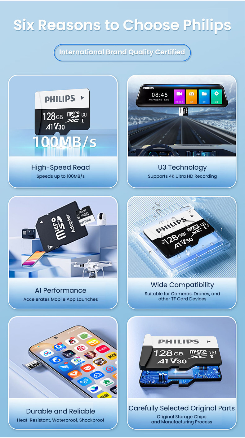 Philips High Speed Micro SD Card （TFCard） | Shopee Philippines