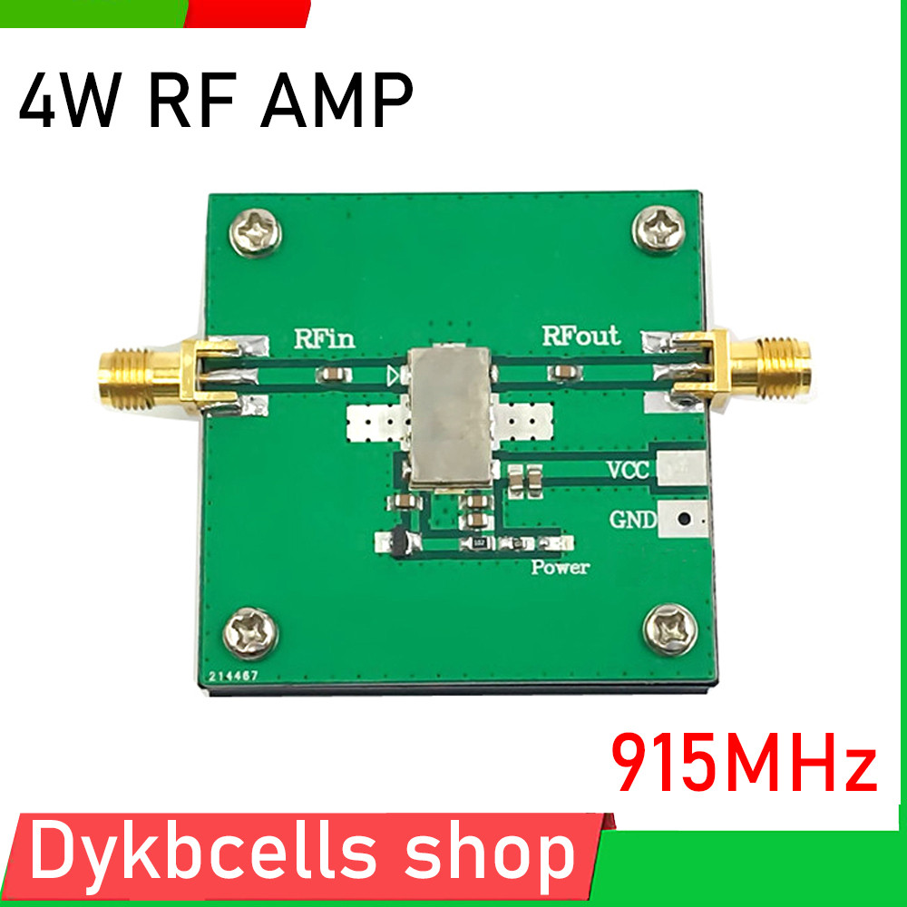 915MHz 890-960MHz 4W RF Power Amplifier FOR HAM Radio RFID Transmitter ...