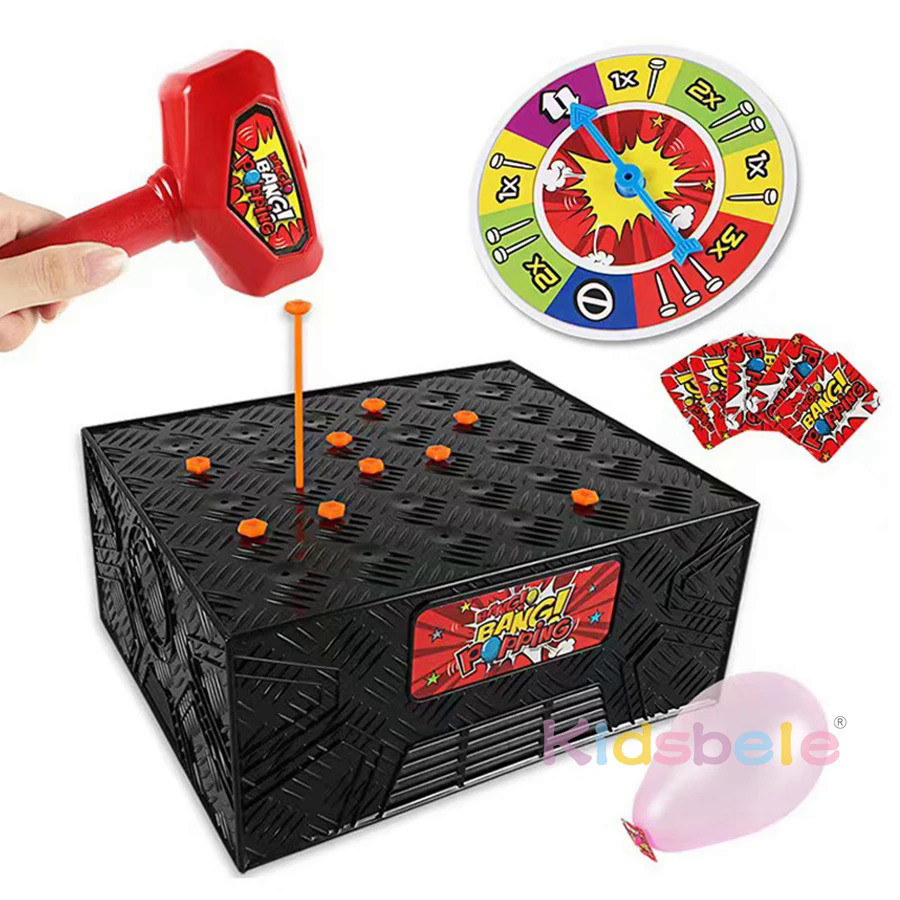 Interactive Balloons Box Game Tricky Balloon Desktop Board Games For ...