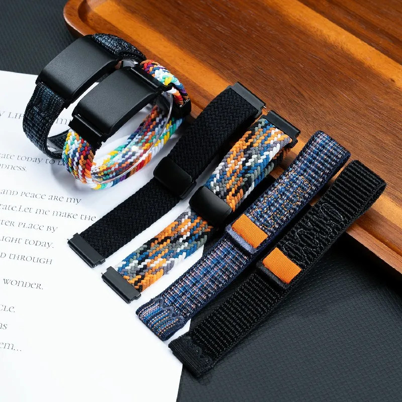 Nylon Watch Strap for Whoop 5.0 Wristband Weave Fabric Watch Band with ...