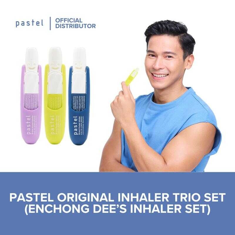 Enchong Dee's Set: PASTEL 2-In-1 Pocket Inhaler (X3) (1.5Ml Each ...