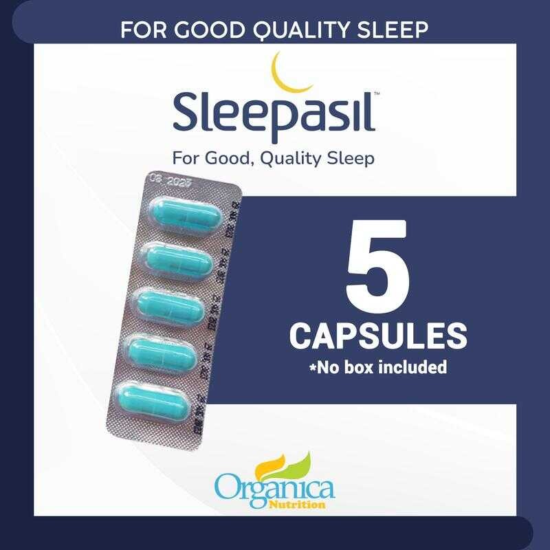[For Good Quality Sleep] Sleepasil Melatonin Supplement (5 Capsules ...