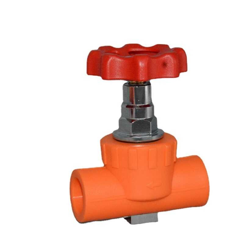 Pipe PPR Orange Fittings Lift-Up Stop Valve Home Improvement PPR Water ...