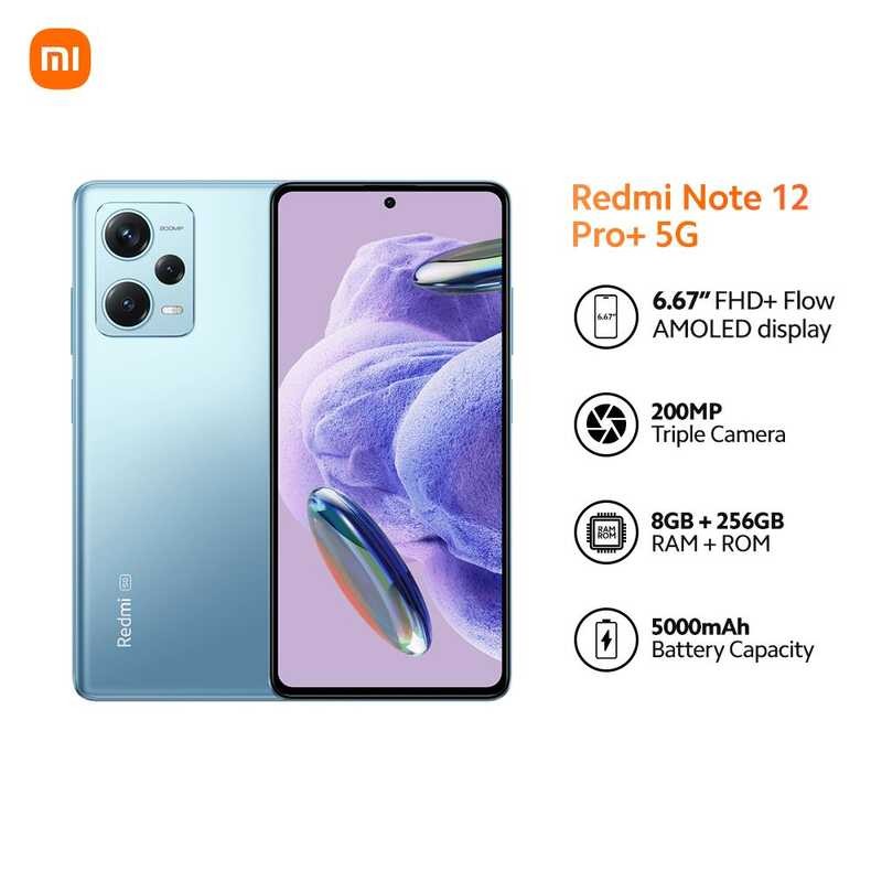 Xiaomi Redmi Note 12 Pro Plus 5G Dimensity 1080 Processor 8Gb+256Gb ...