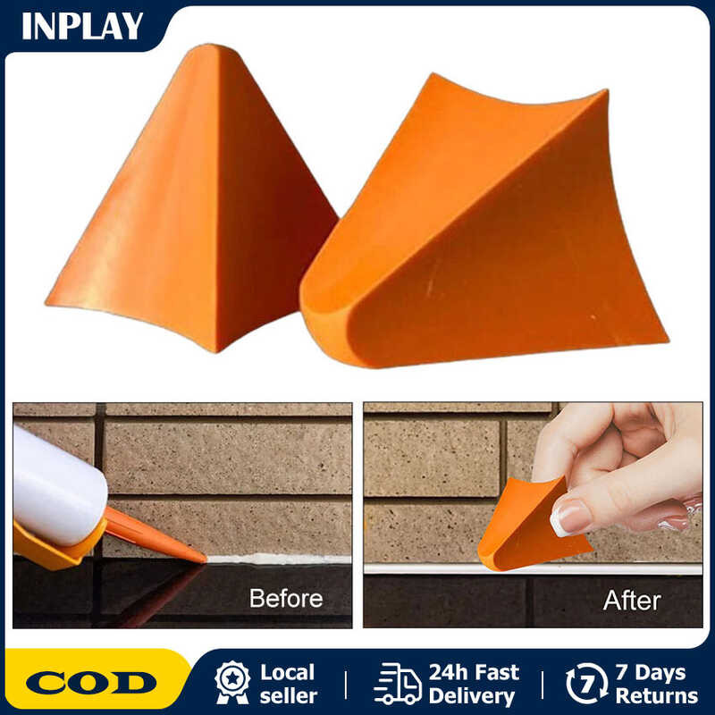 2Pcs Caulking Applicator Silicone Seam Tools Caulk Smoothing Reusable 3 ...