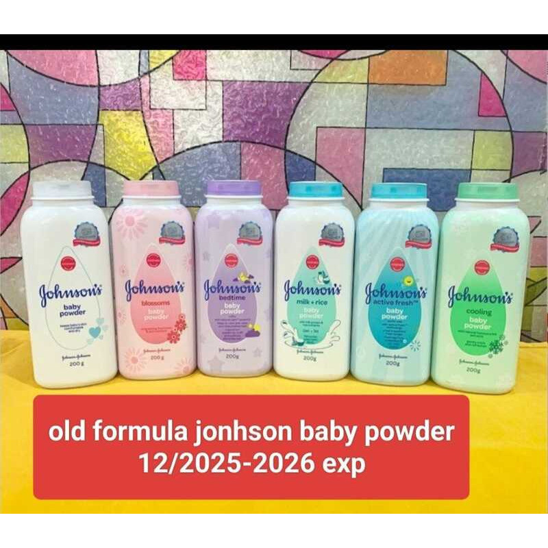 Old Formula Johnson & Johnsons Baby Powder Cooling/ Classic/Prickly ...