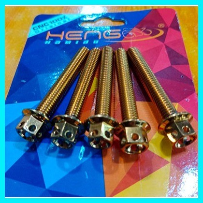 HENG Orig. Crankcase Bolts for HONDA CLICK 125 V1/V2/V3 & CLICK 150 ...