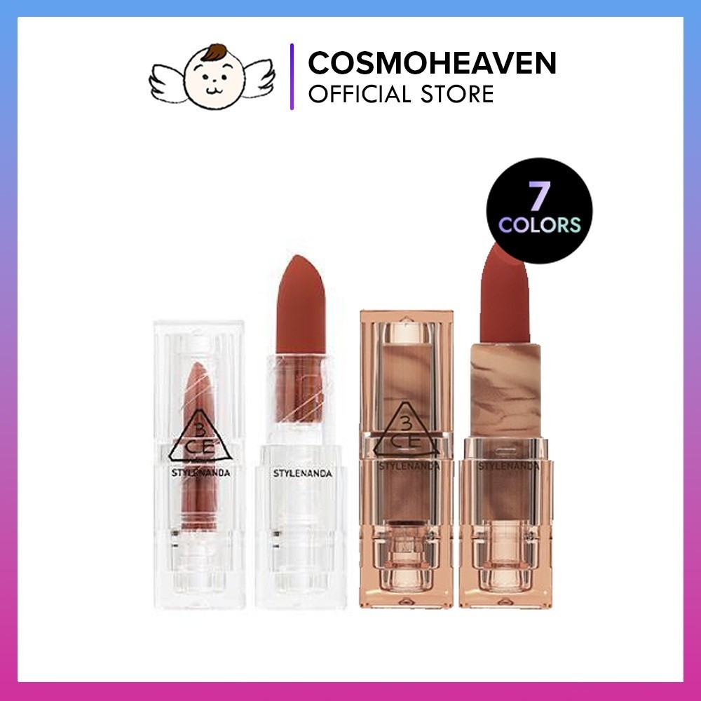 (7 Colors) 3CE Soft Matte Lipstick 3.5g | Shopee Philippines