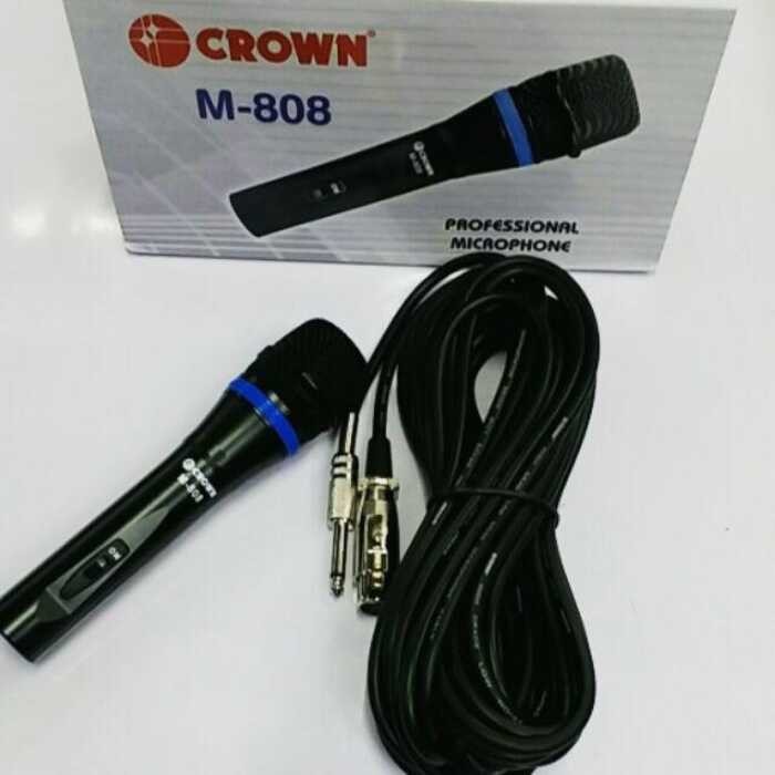 Microphone Crown M-808 With10m Wire (Heavy Duty) - Original And Tested ...