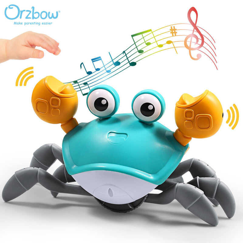 Escaping Orzbow Automatic Crab Octopus Sensing Crawg Baby Toy With ...