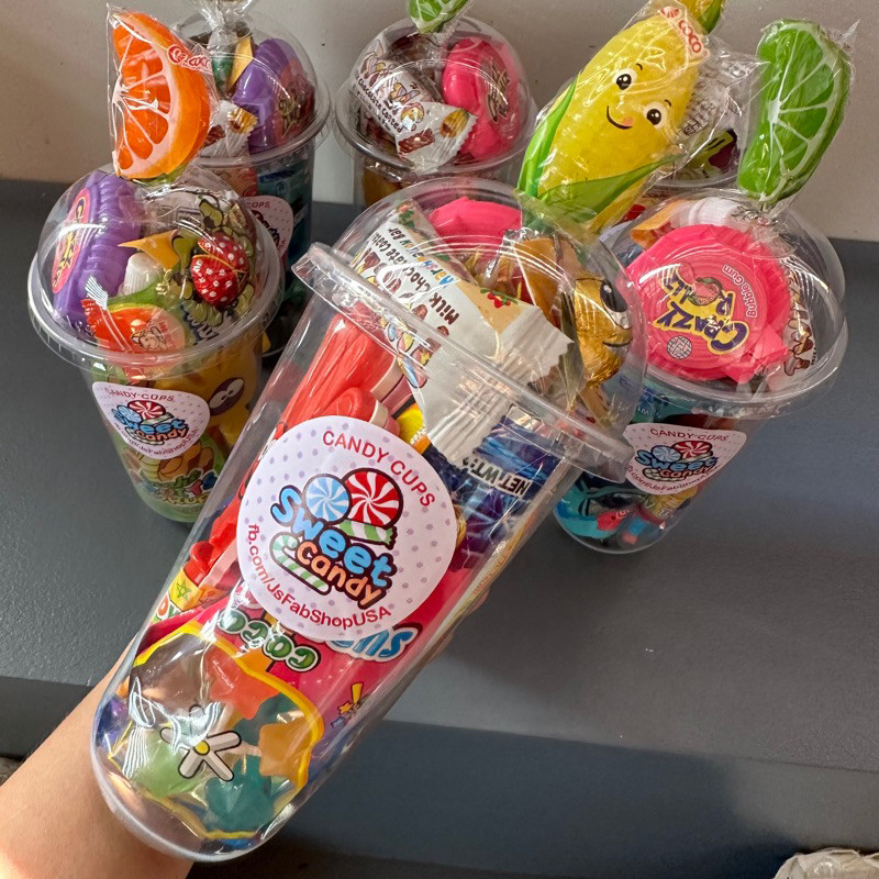 Candy Cup Treats / Lootbag Candies Give Aways Party (1 Cup of candies ...