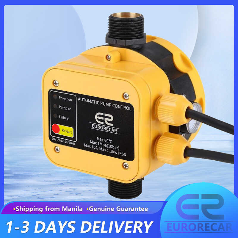 Intelligent Automatic Controller Control Switch Na May Pressure Gauge Para Sa Water Pump 1.1Kw ...