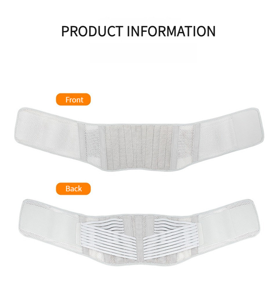 Lumbar Support Waist Belt Breathable Back Spine Support Corset Disc ...