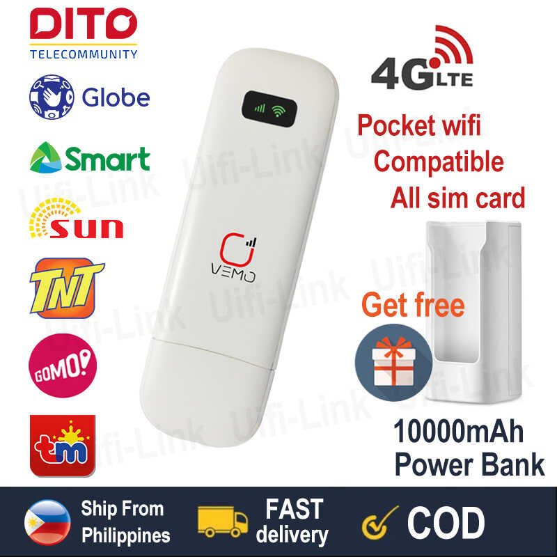 4G LTE Pocket WiFi USB Openline Router All Network Universal Sim ...