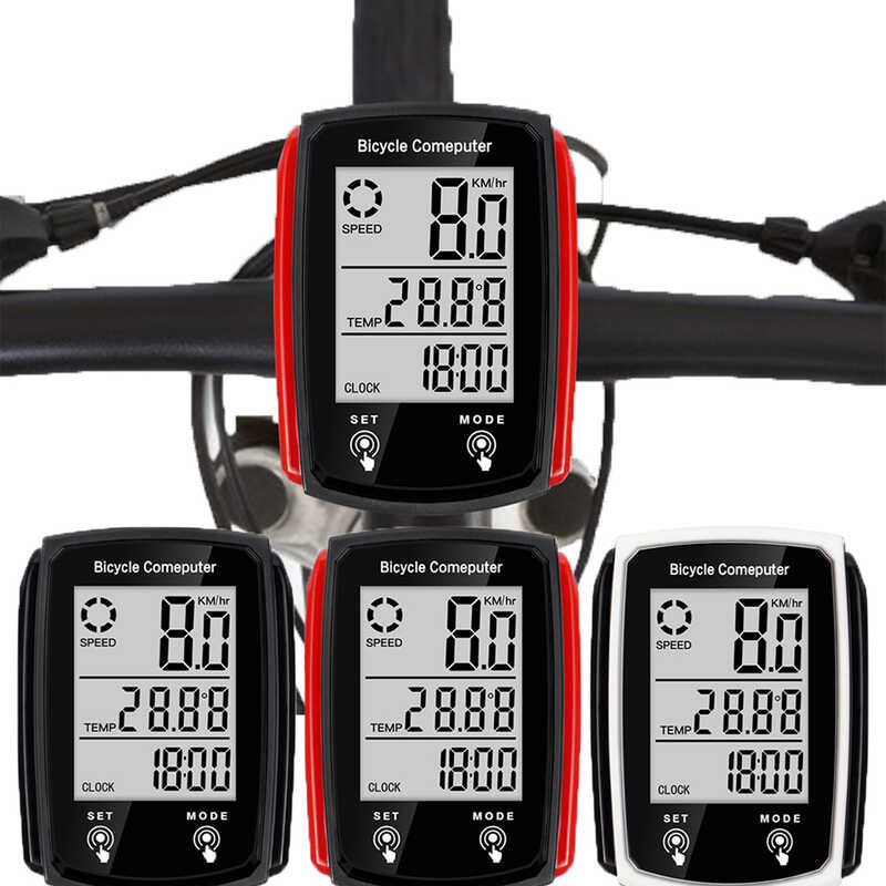 Bicycle LCD Digital Touch Screen Cycg Computer Speedometer Speed ...