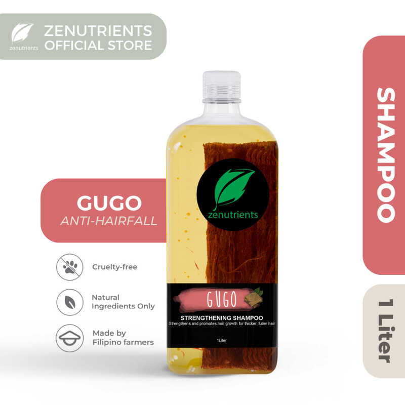 HHG Zenutrients Gugo Strengthening Shampoo 1 Liter | Shopee Philippines