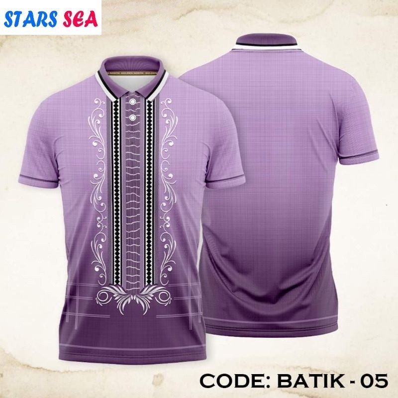 Philippine Ethnic Men Filipino Top Modern Baron Tribal Style Polo Shirt ...