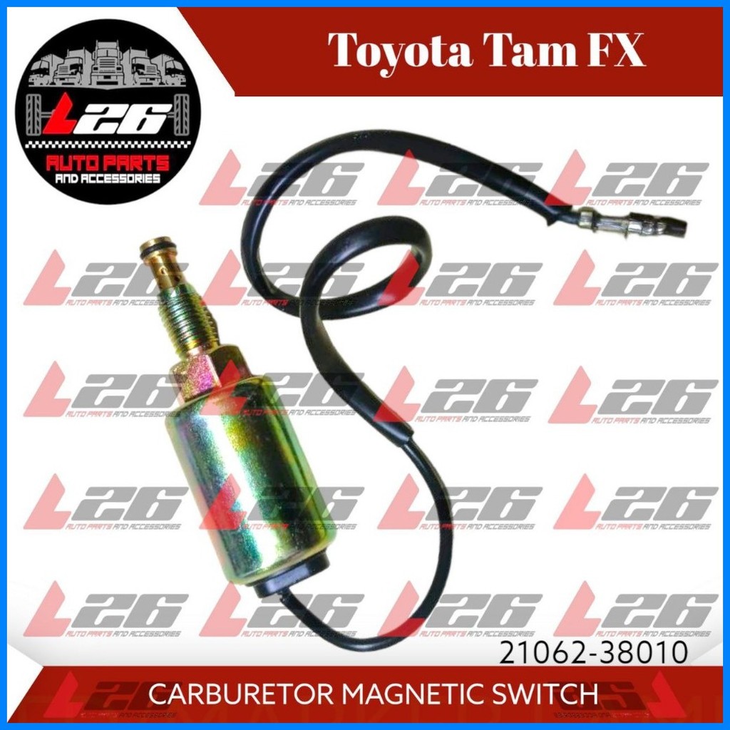 ♥ Toyota Tamaraw FX CARBURETOR MAGNETIC SWITCH Toyota Corolla big body ...