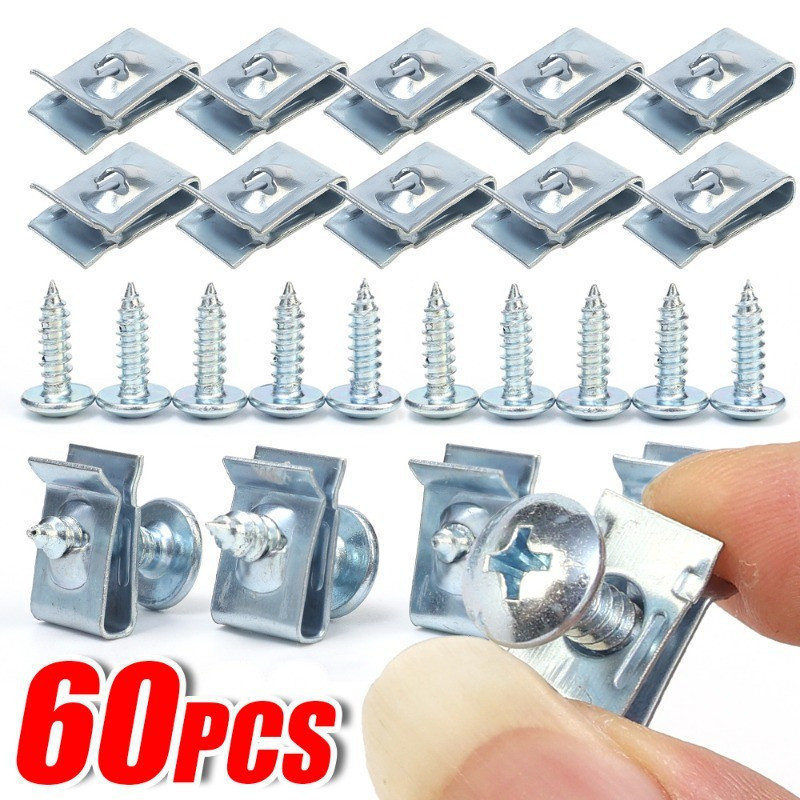 10-30 Sets Car Screw Base Bayonet Clip - Anti-Rust, Anti-Corrosion, Not ...