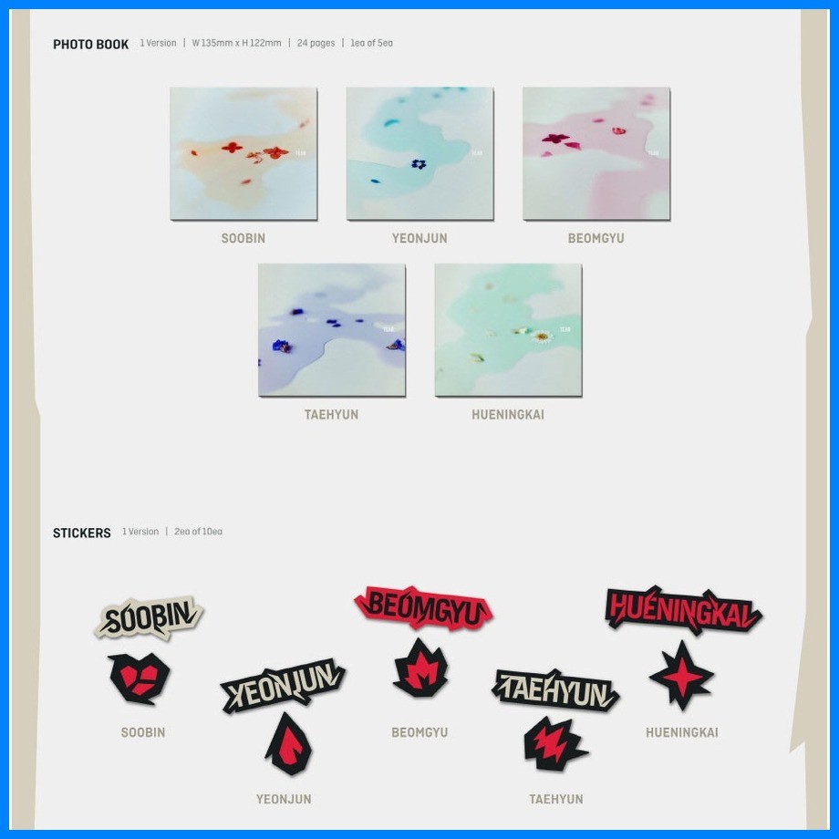 (Tear ver.) TXT - minisode 2:Thursdays Child (4th Mini Album) | Shopee ...