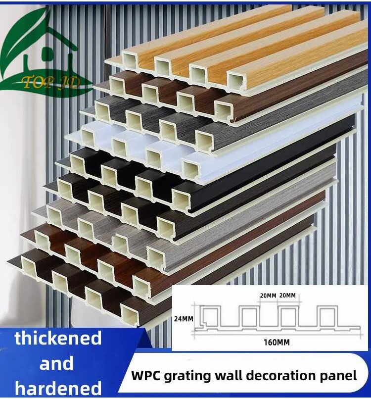 COD WPC PS Fluted Panel TV Background Ecological Panels Mahaba 1Meter ...