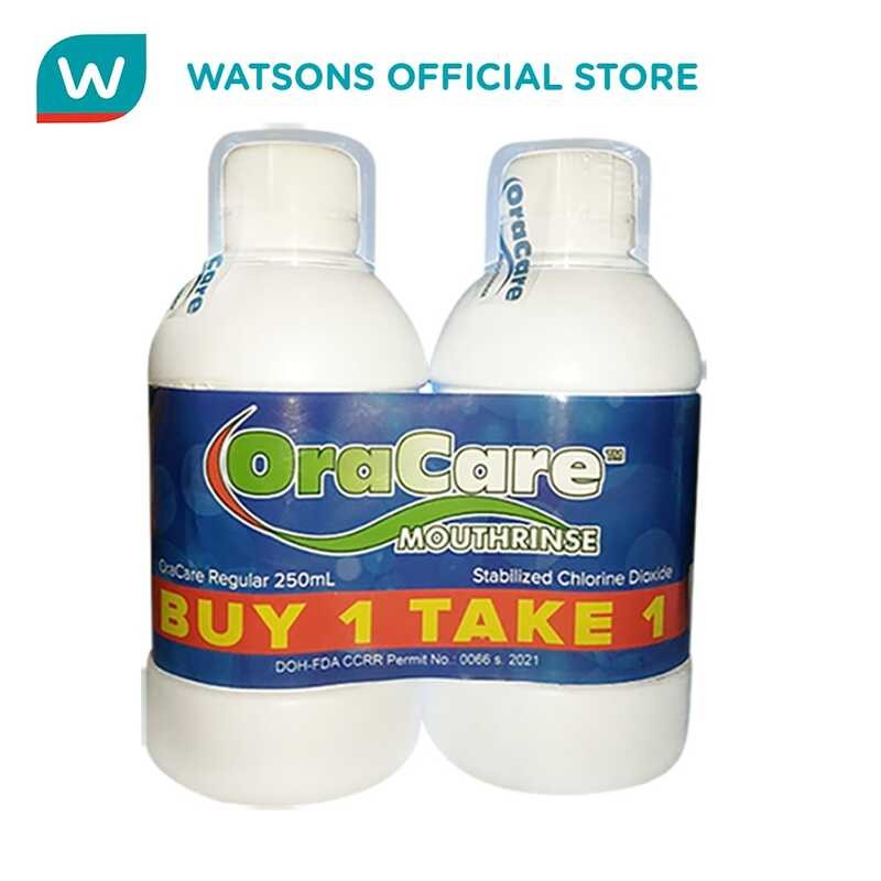 ORACARE Mouthrinse Regular 250ml | Shopee Philippines