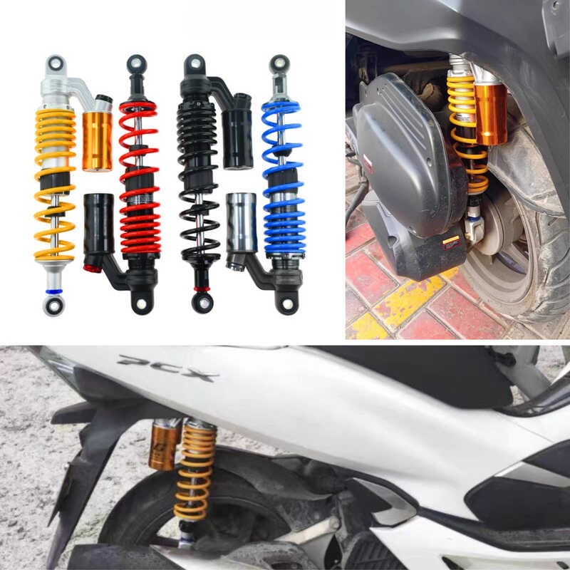 Universal 360Mm Motorcycle Shock Absorber Suspension Damper Spring ...