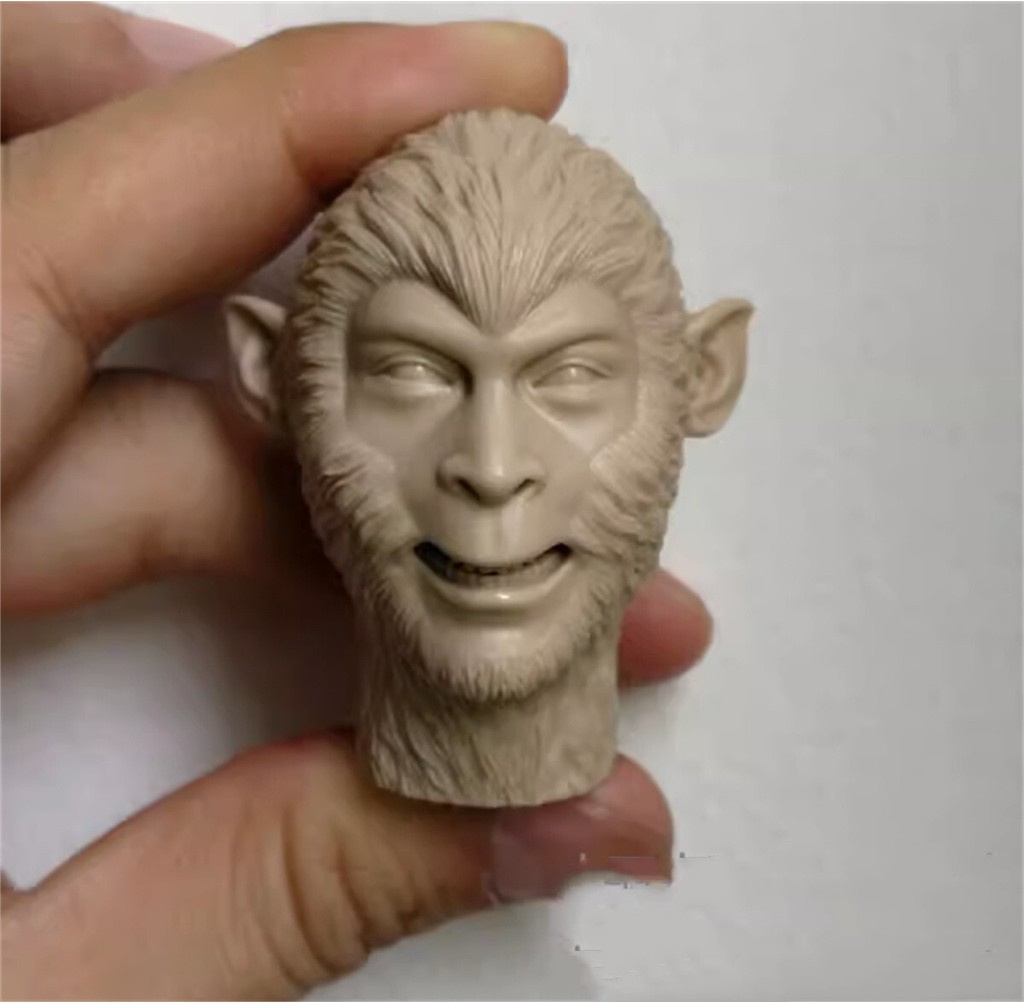Sun § Wukong's Beautiful Monkey King's Journey To The West Head Carving ...