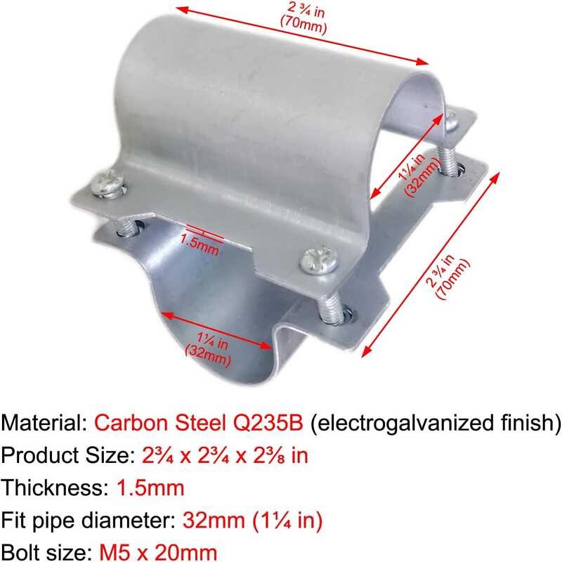 20 Pcs\/10 DSBGKJI Pairs Greenhouse Cross Grid Connector Clamps Pur ...