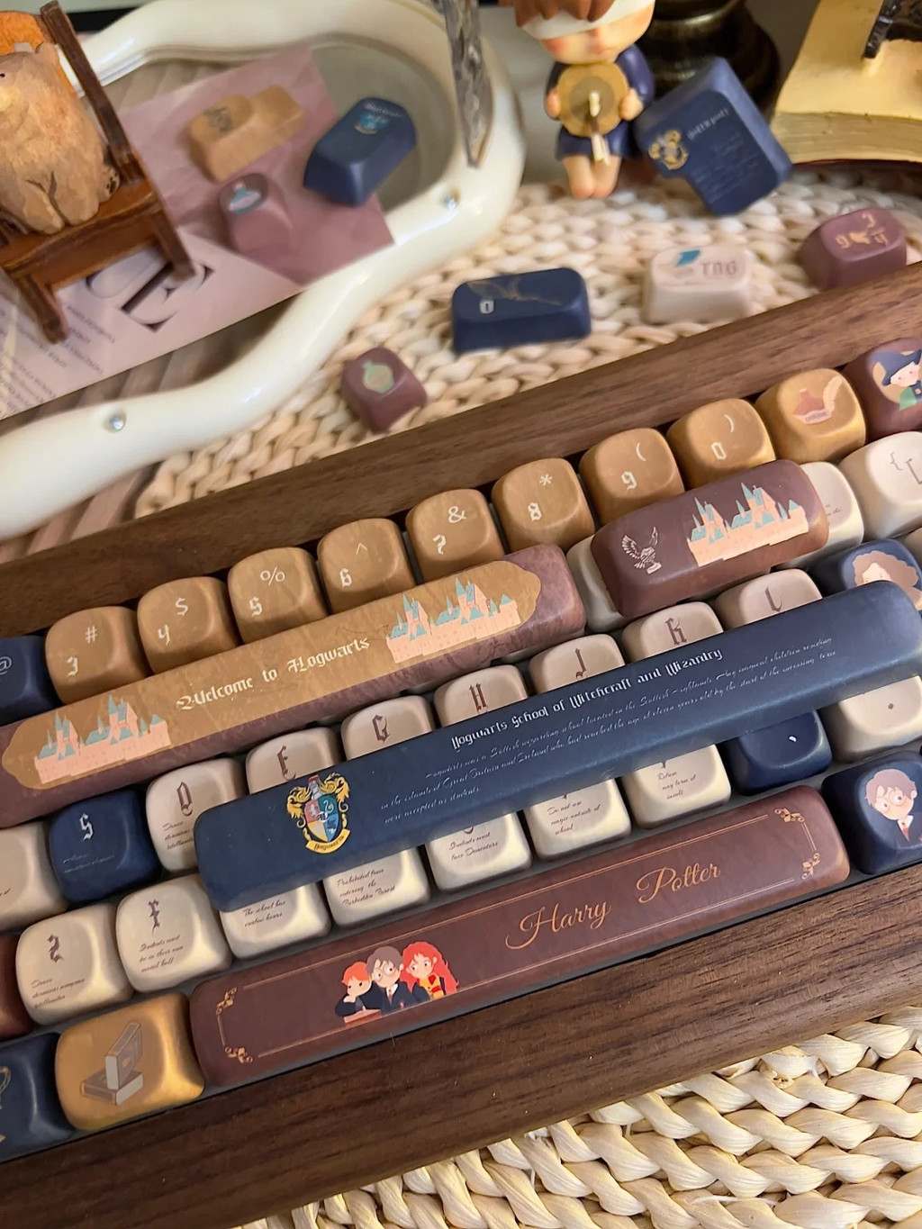 Hogwarts Keycap Cherry/XOA Profile 142 Keys PBT Five-sided Dye ...