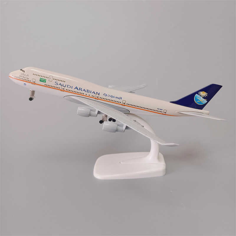 20Cm ∮ Alloy Metal AIR Saudi Arabian Boeing 747 B747 Aires Airplane ...