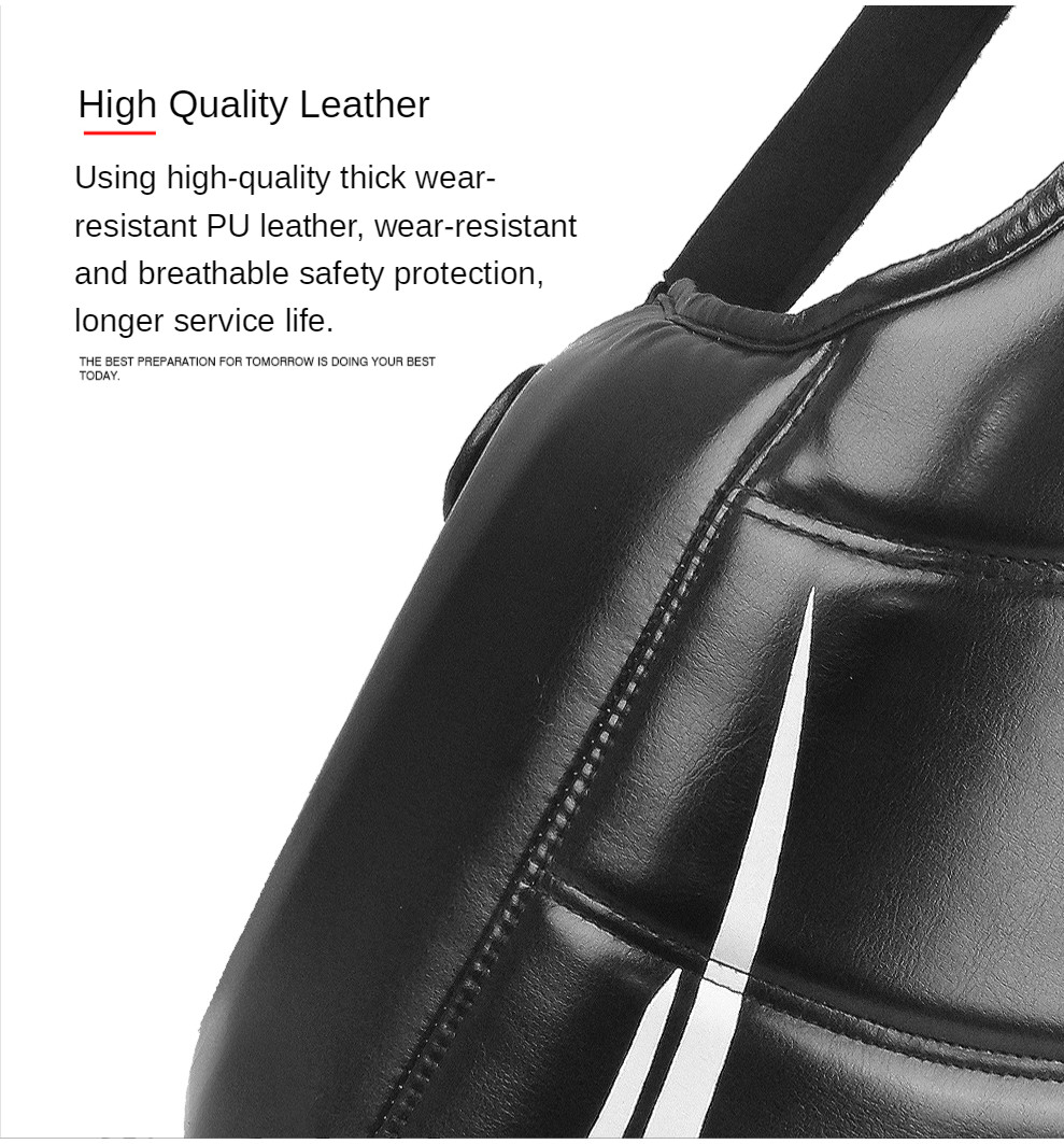 Boxing Chest Guard Kickboxing Body Vest Protector Martial Arts ...