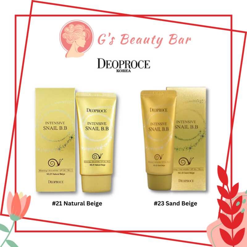 Snail DEOPROCE Intensive BB Cream Spf50+ Pa+++ 50Ml | Shopee Philippines