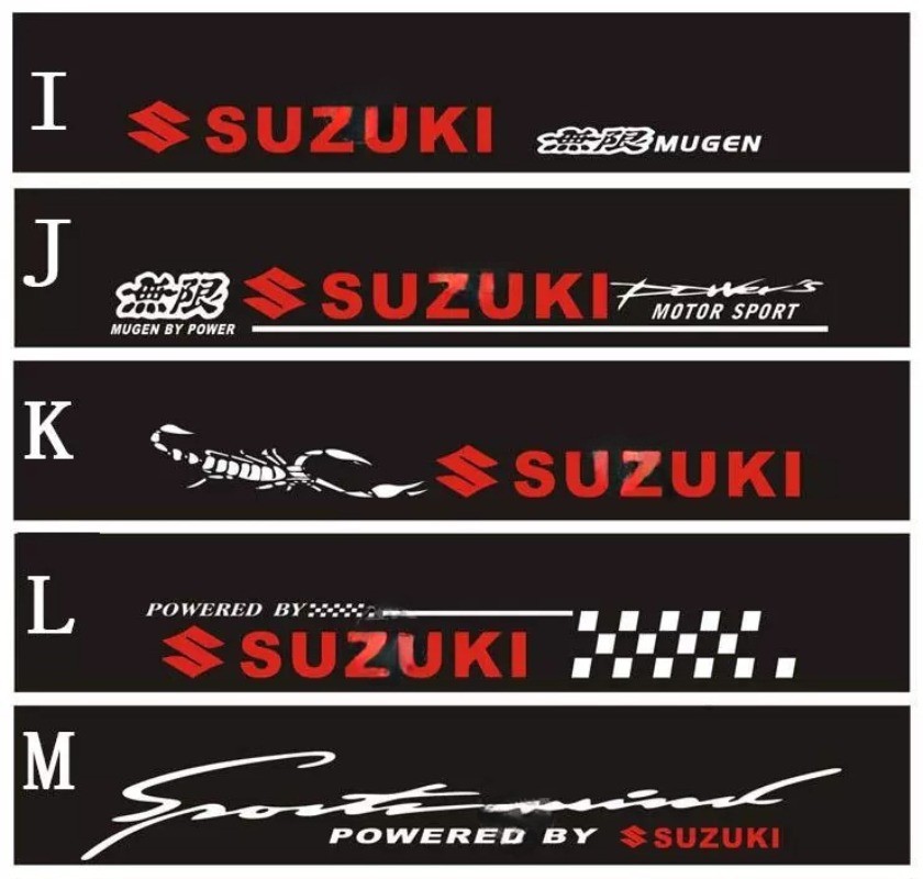 Suzuki Front Windshield Sunshade Car Sticker Swift Big Dipper Rear ...