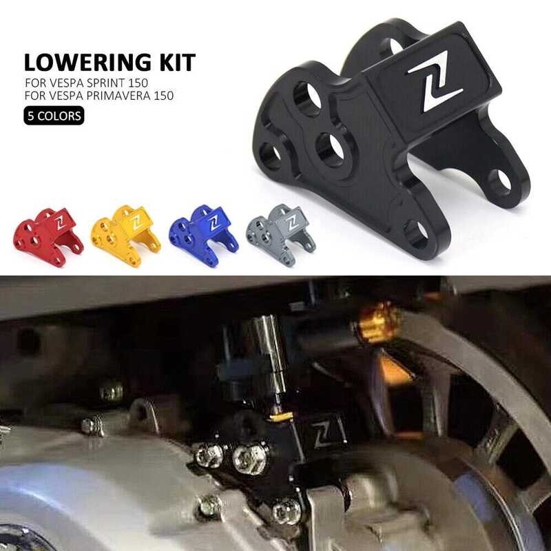 Motorcycle Accessories Rear Lowering Kit Dece 2-3Cm For Vespa Primavera ...