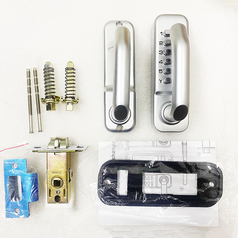 30Mm Nism Exterior Gate Rainproof Digital With Lever Handle Push Button ...