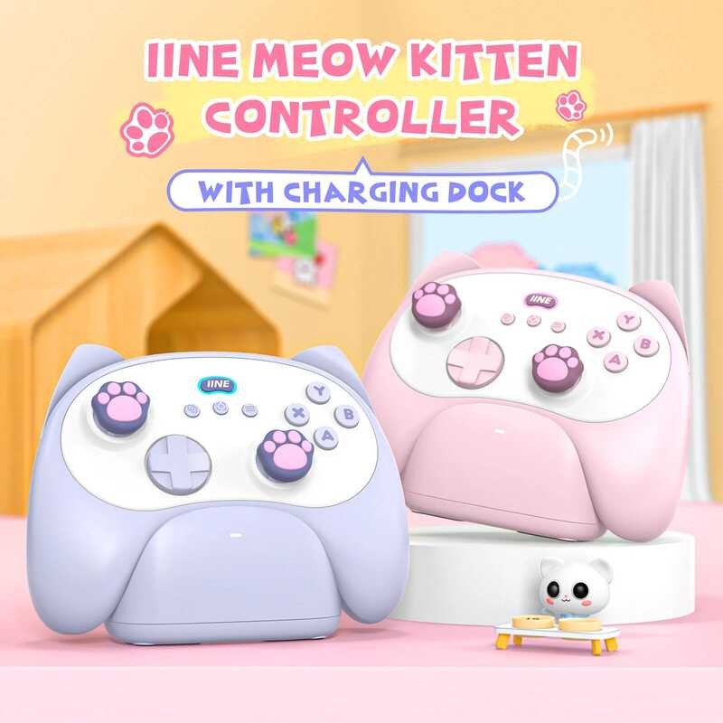 COD IINE PC Ios Android Phone Switch Meow Cat Controller With Charging ...