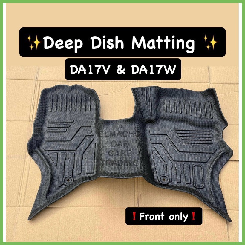 ๑ ☋ Deep Dish Matting For DA17V & DA17W Front Only Suzuki Every Minivan ...